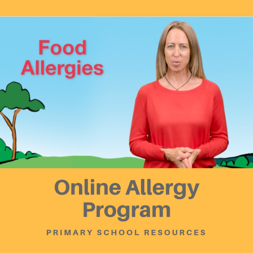 The school allergy program helps students become allergy aware