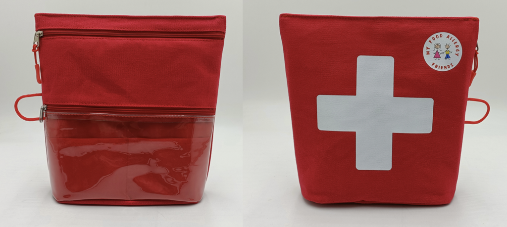 NEW EpiPen Bag Red - Insulated - My Food Allergy Friends